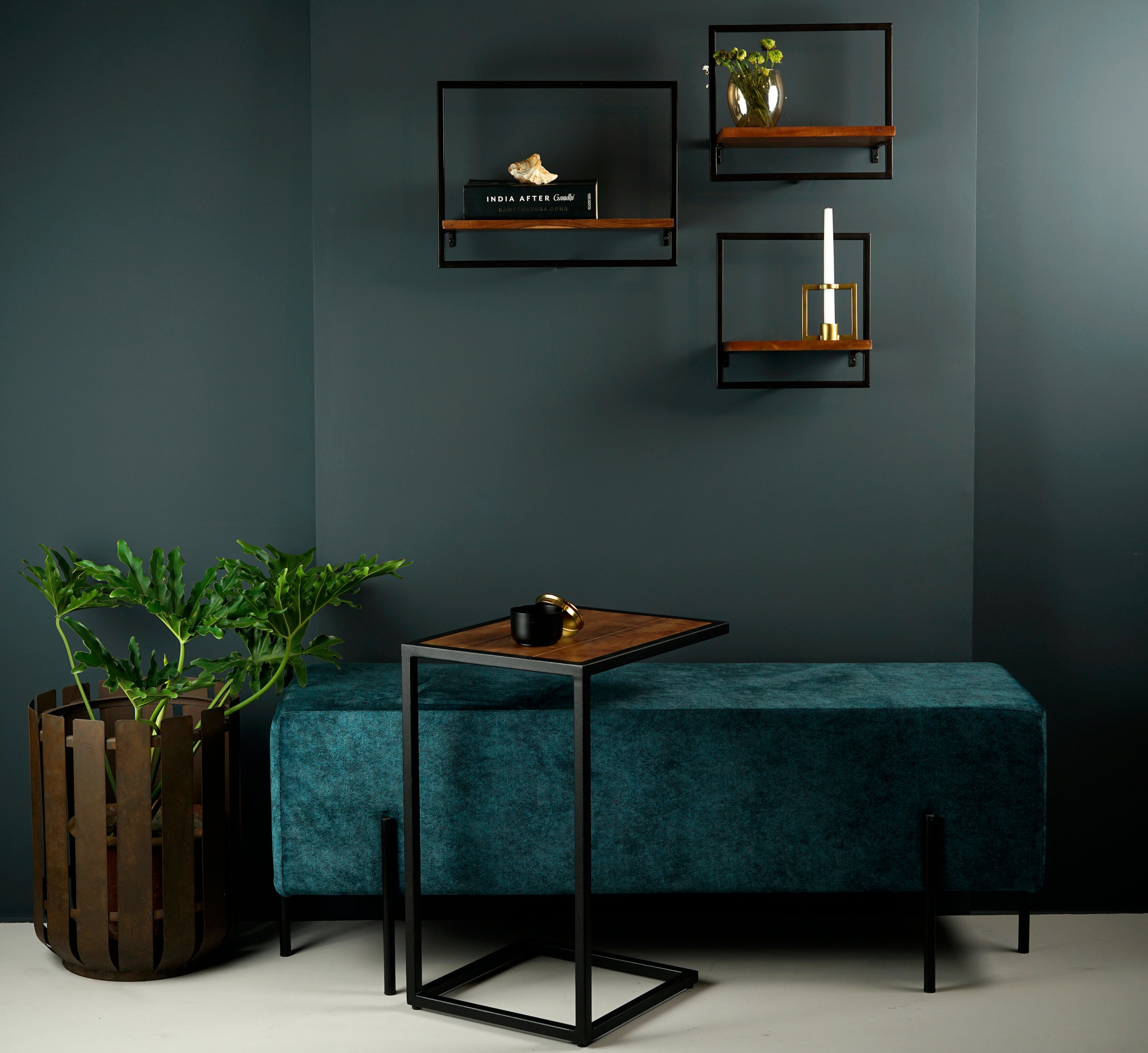 Wooden C-Table – The MJS Living